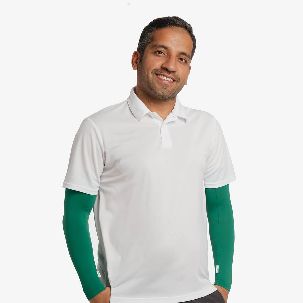 Green Arm Sleeves – Men - Sun Protection UPF 50+ Arm Sleeves | Crazy ...